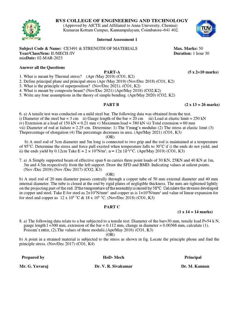 IA1 - SOM QP | PDF | Classical Mechanics | Physical Sciences