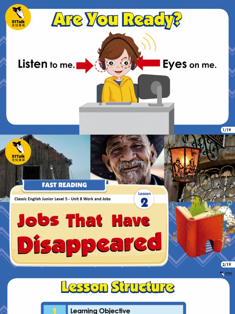 Lesson 2 Jobs That Have Disappeared | PDF