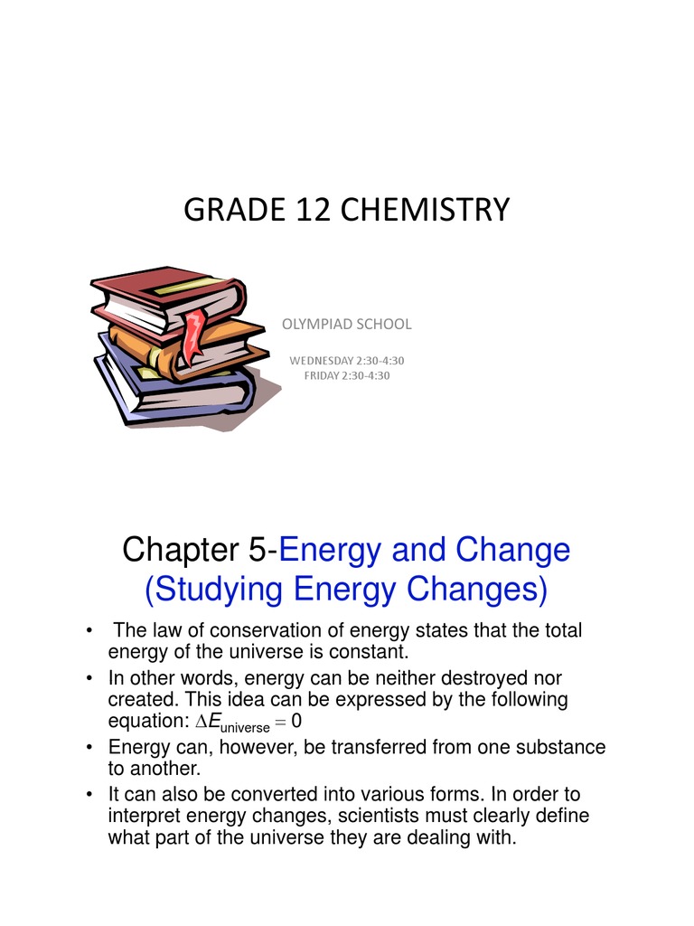 Class05 ChemistryG12 Notes and Homework | PDF | Chemical Reactions ...