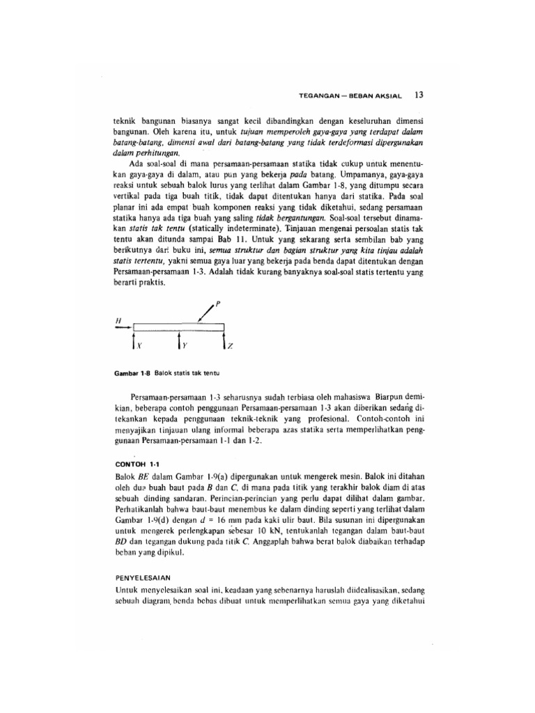 Tugas Mekanika Teknik 1 Minggu 7 | PDF