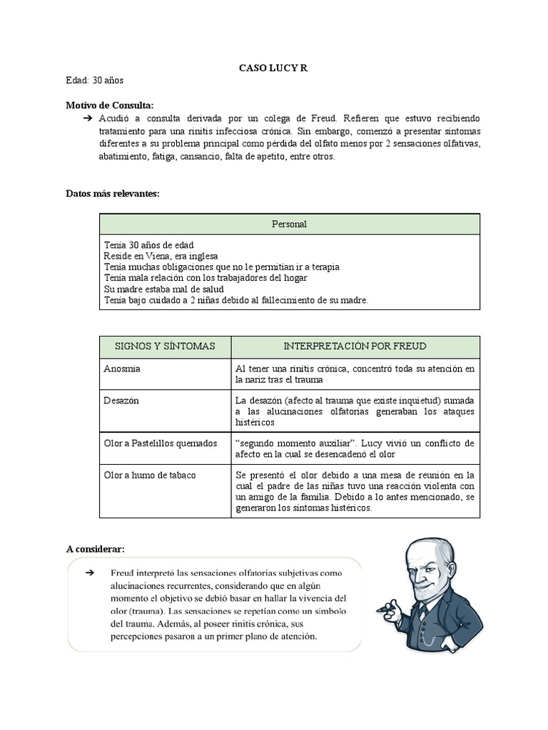 Caso Lucy Resumen | PDF