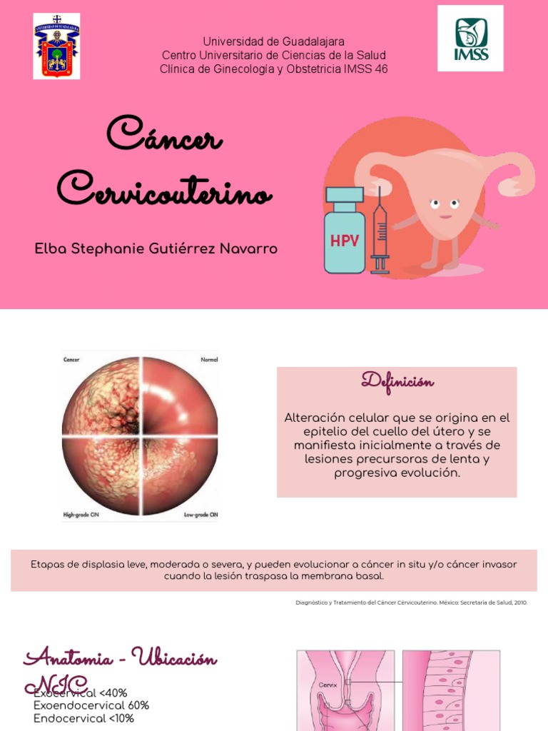 Cancer Cervicouterino 2 | PDF | Medicina CLINICA | Especialidades Medicas
