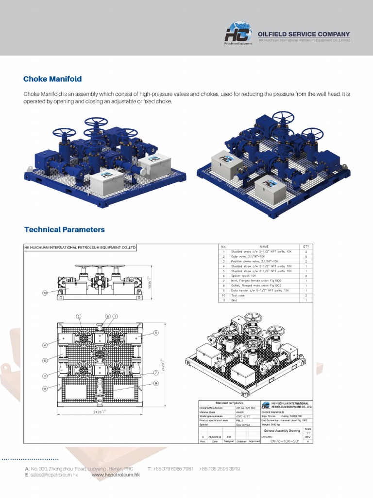 Choke Manifold | PDF