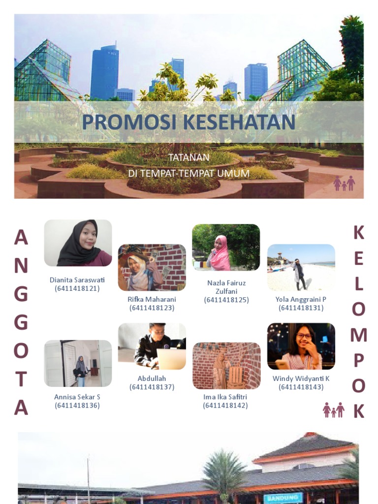 PROMKES DI TATANAN TEMPAT UMUM | PDF