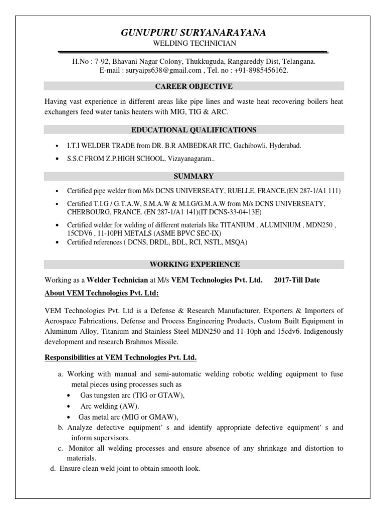 My Updated Resume (1) - 1 | PDF