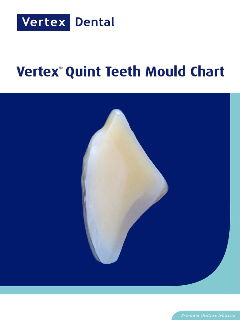 Vertex Quint Teeth Mould Chart GB | PDF