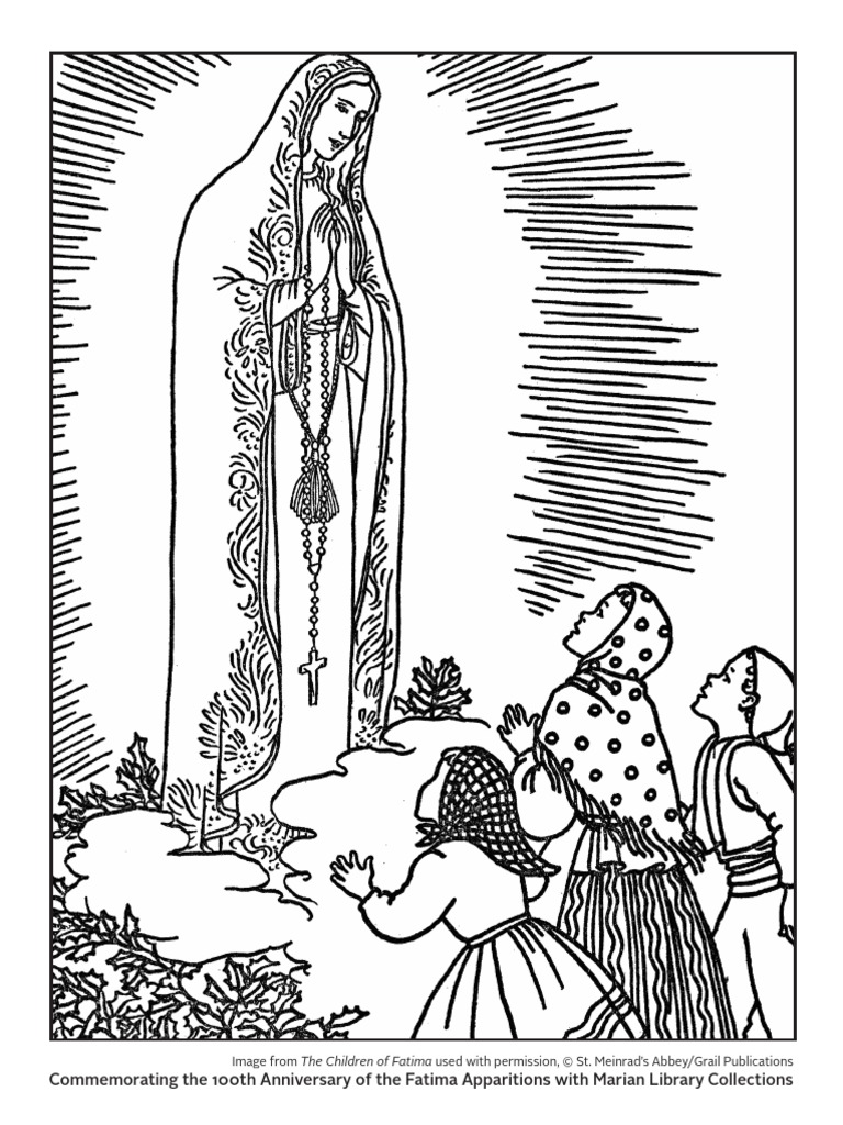 Coloring Pages - Fatima | PDF
