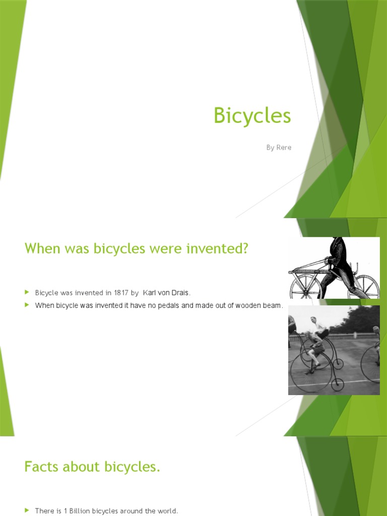 Bicycle Powerpoint | PDF