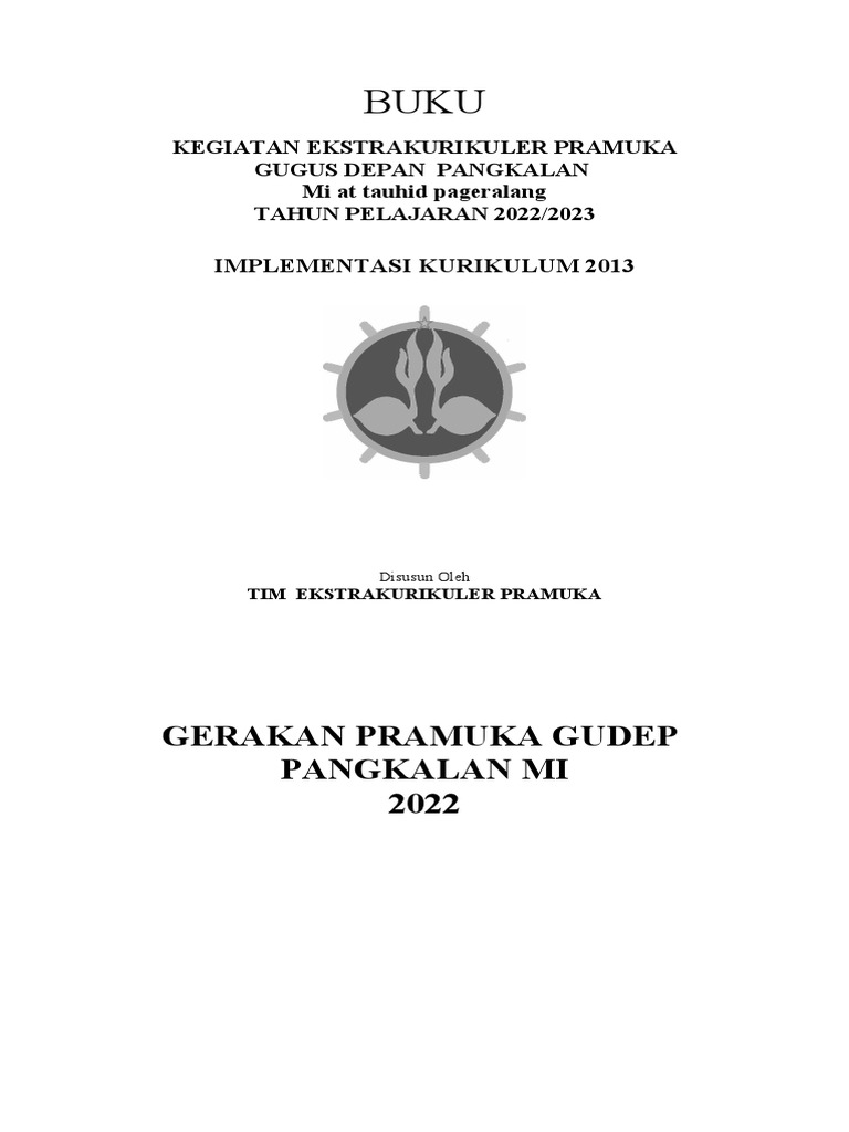 BUKU Ekskul Pramuka | PDF | Seni