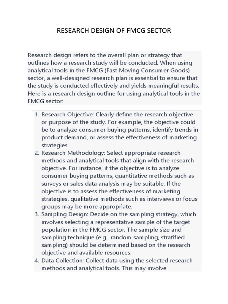 Research Design | PDF | Methodology | Sampling (Statistics)