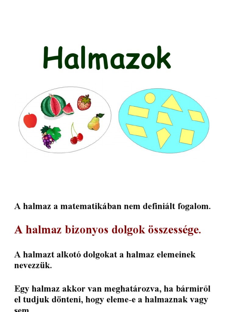Halmazok | PDF