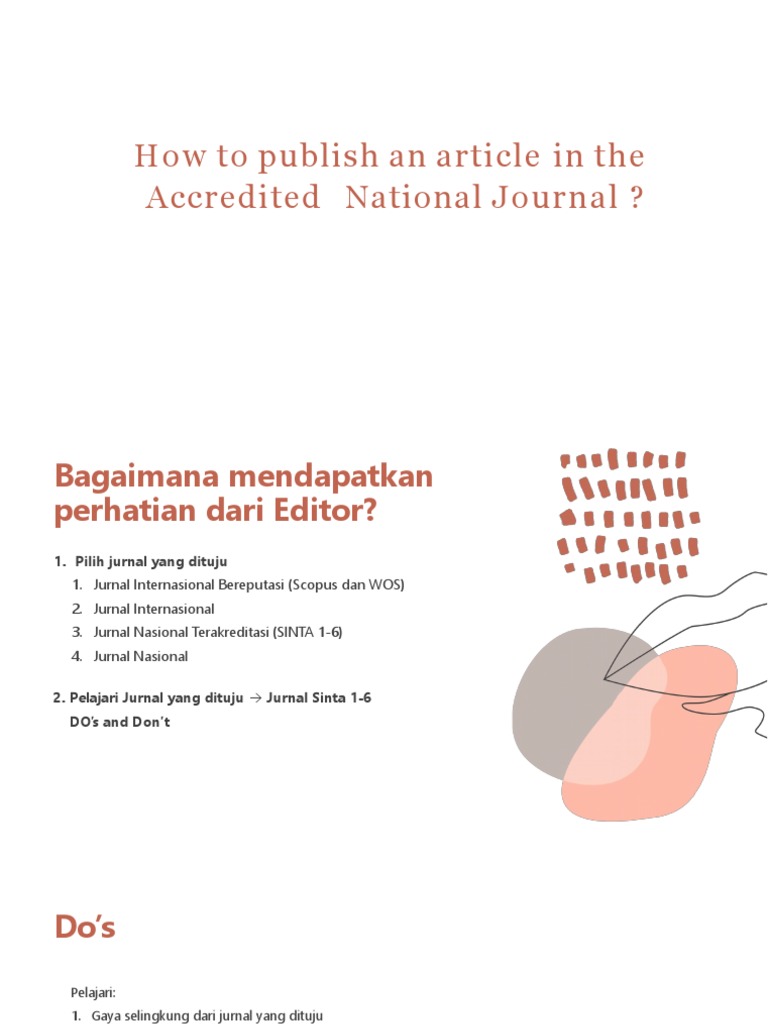 How To Publish Article | PDF