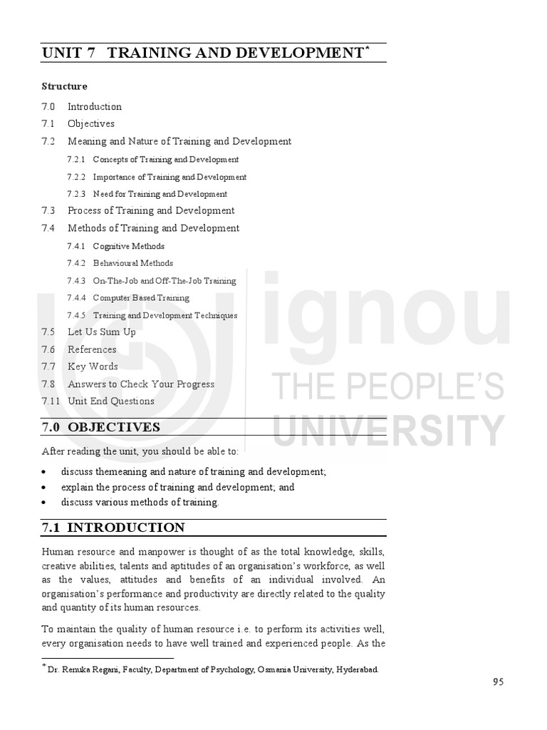Unit-7 Training and Development | PDF | Virtual Reality | Simulation
