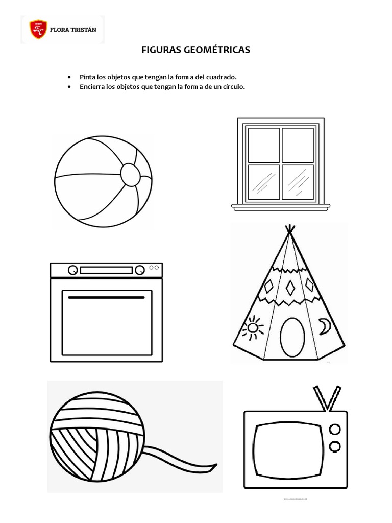 FIGURAS GEOMÉTRICAS Círculo Cuadrado | PDF