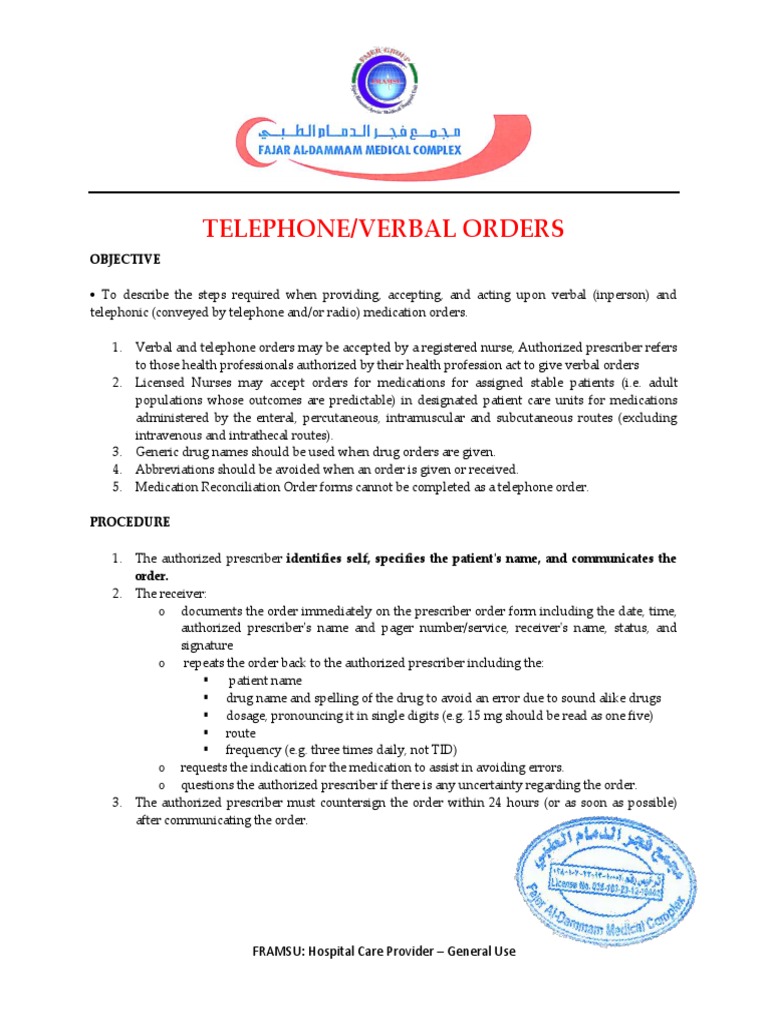 Telephone Order | PDF