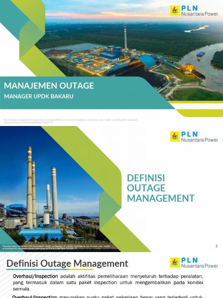 Materi Manajemen Outage For Pak Yogi | PDF | Information Science