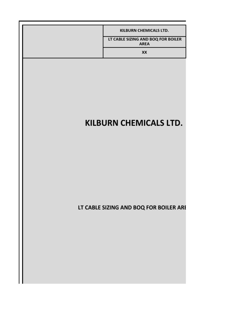 FINAL Cable - Schedule - KCL 16.03.2023 R1 | PDF | Electrical Components | Electronics