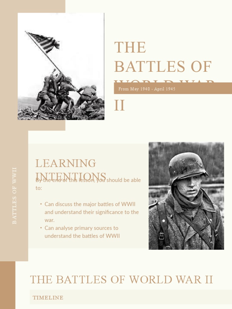 The Battles of WWII | PDF
