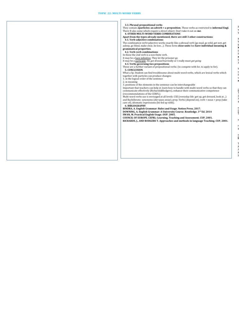 Resumen Tema 22 | PDF | Verb | English Grammar
