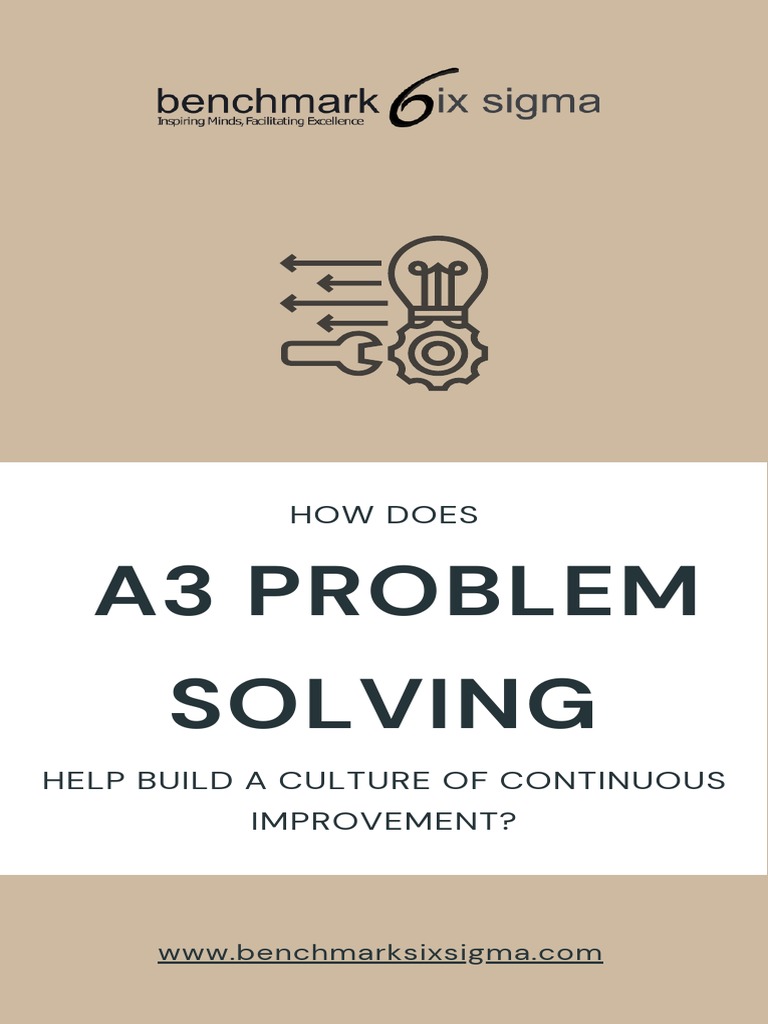 A3 Problem Solving | PDF