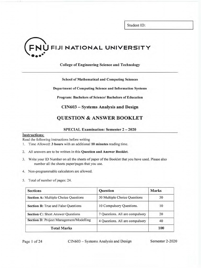 2020 - Semester 2 | PDF