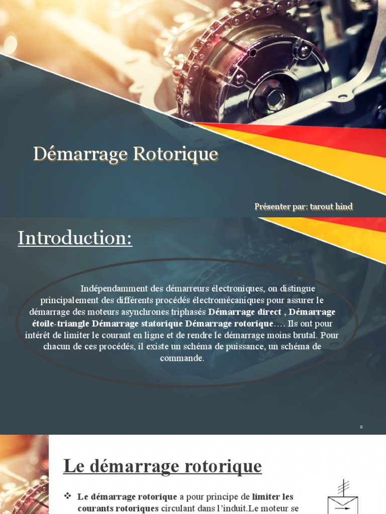 Démarrage Rotorique | PDF