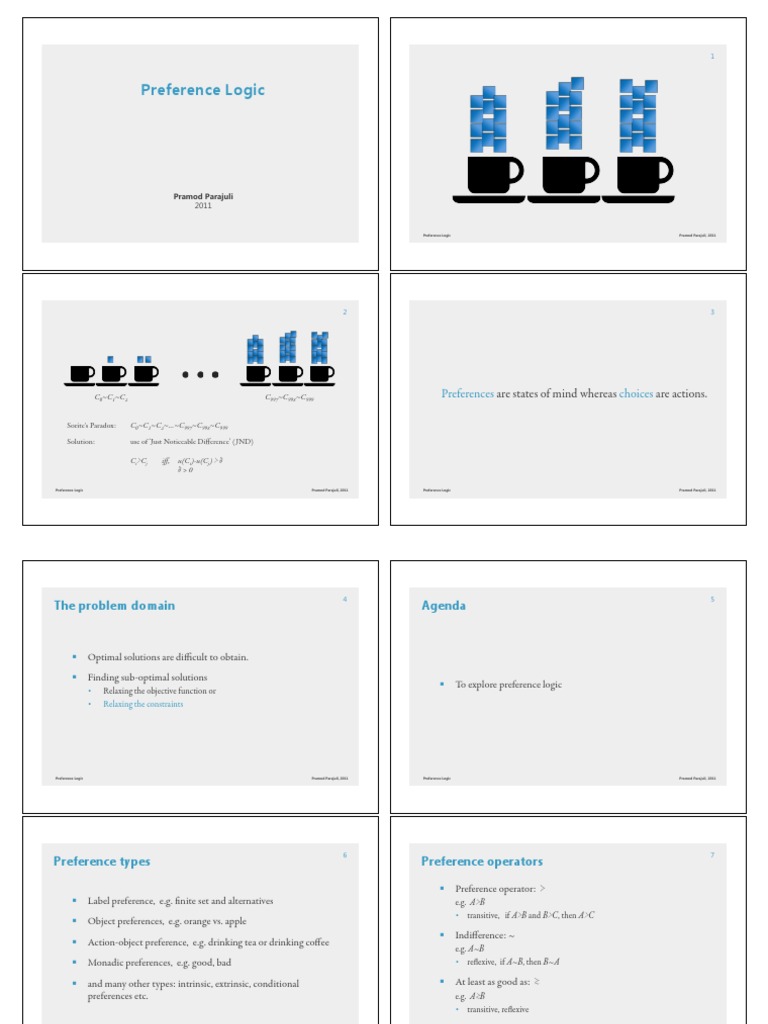 Preference Logic Pramod Parajuli Pdf Machine Learning Formalism Deductive 