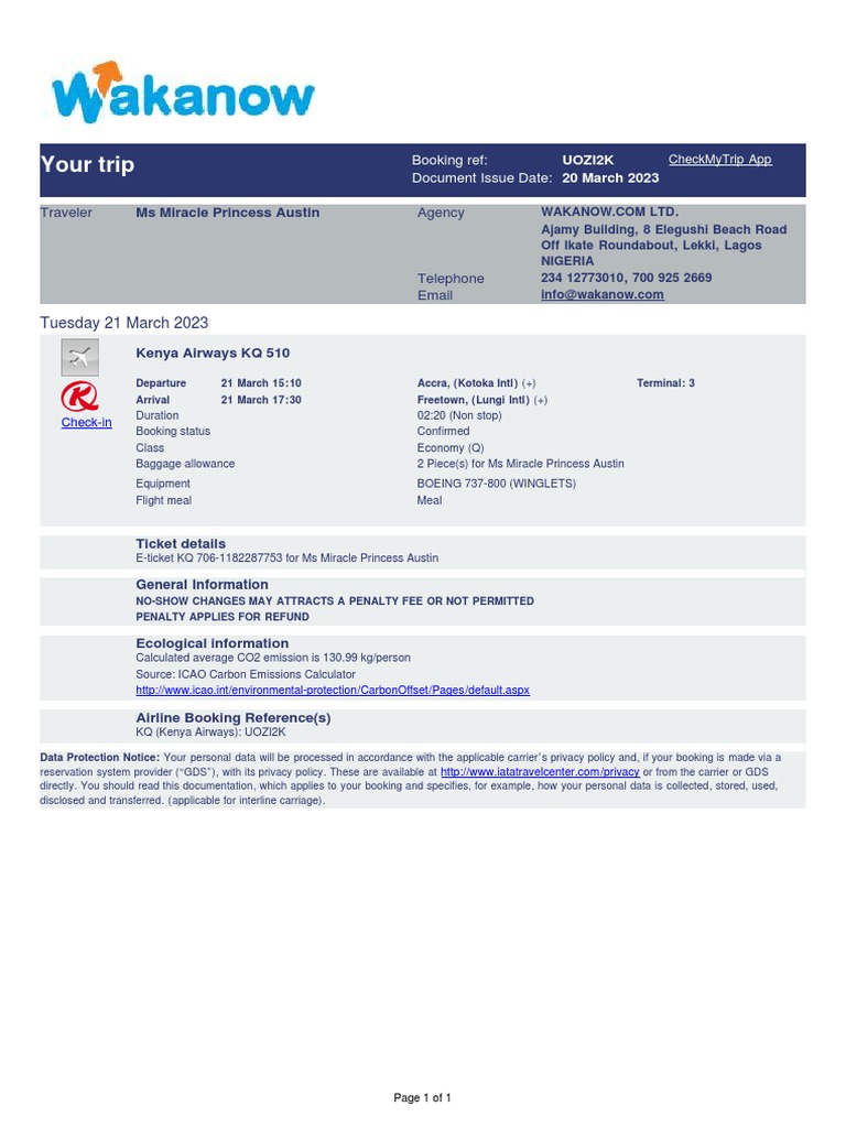 Ticket Sample | PDF | Airlines | Civil Aviation