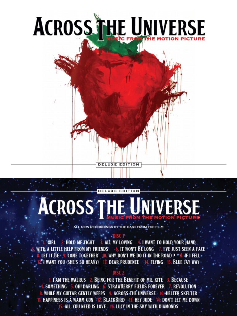 Digital Booklet - Across The Universe | PDF | Songs Written ...