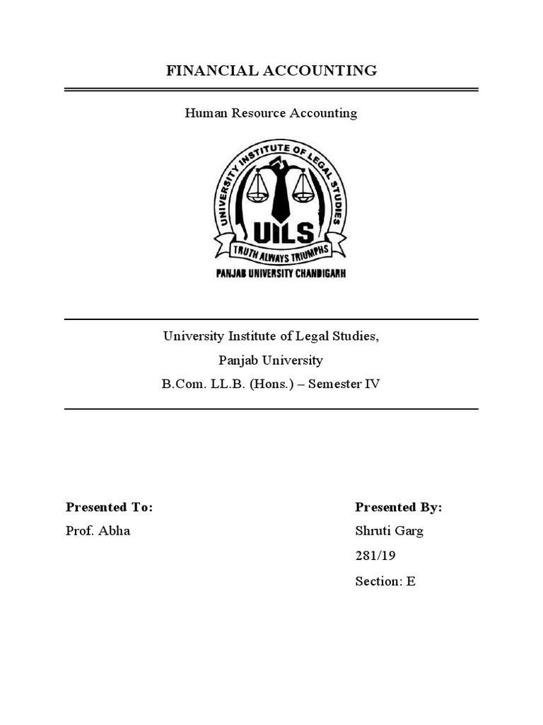 Financial Accounting Project | PDF | Valuation (Finance) | Cost
