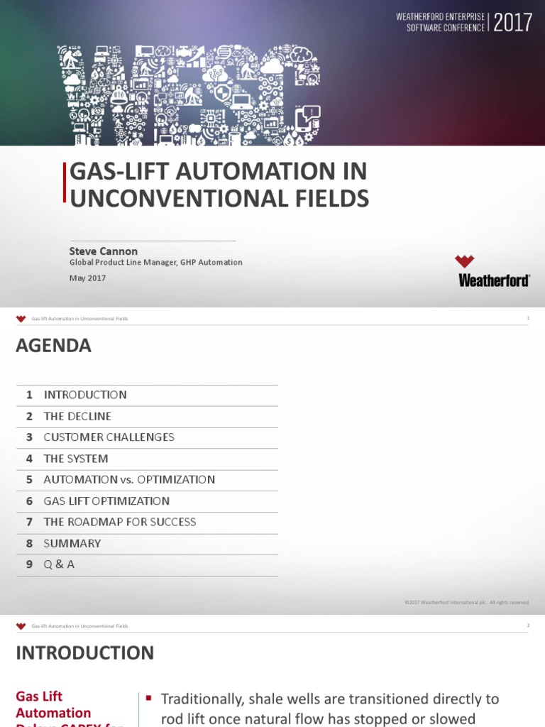 Gas-Lift Automation in Unconventional | PDF | Automation | Gases