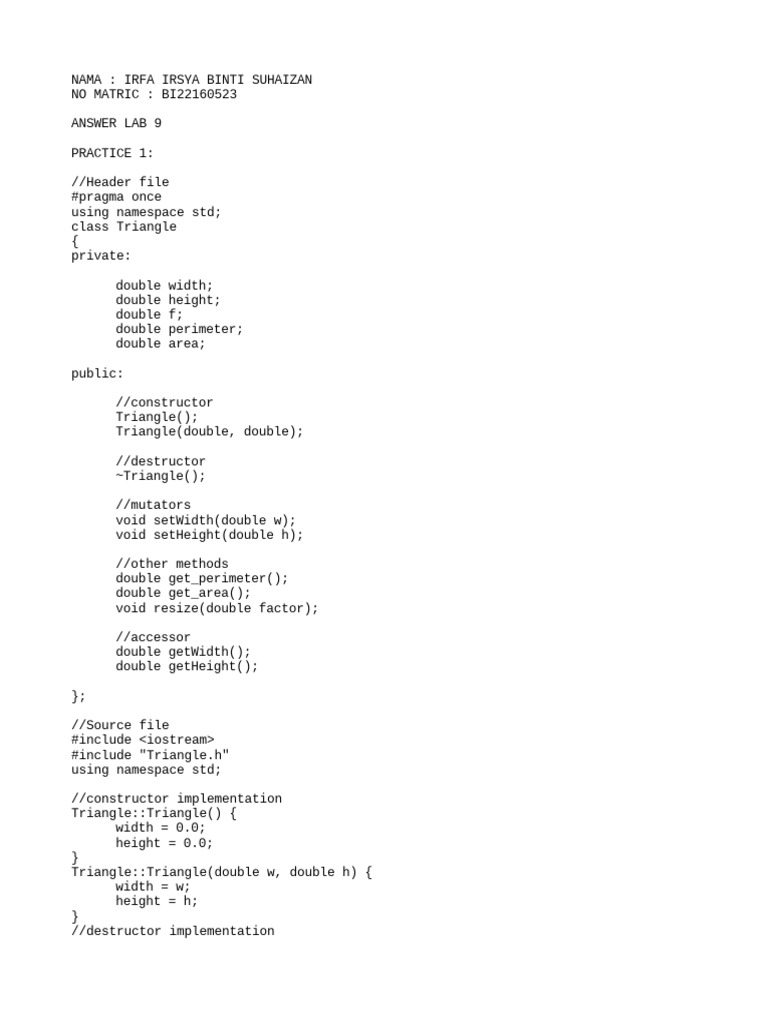 Lab 9 Pdf Programming Paradigms Control Flow 