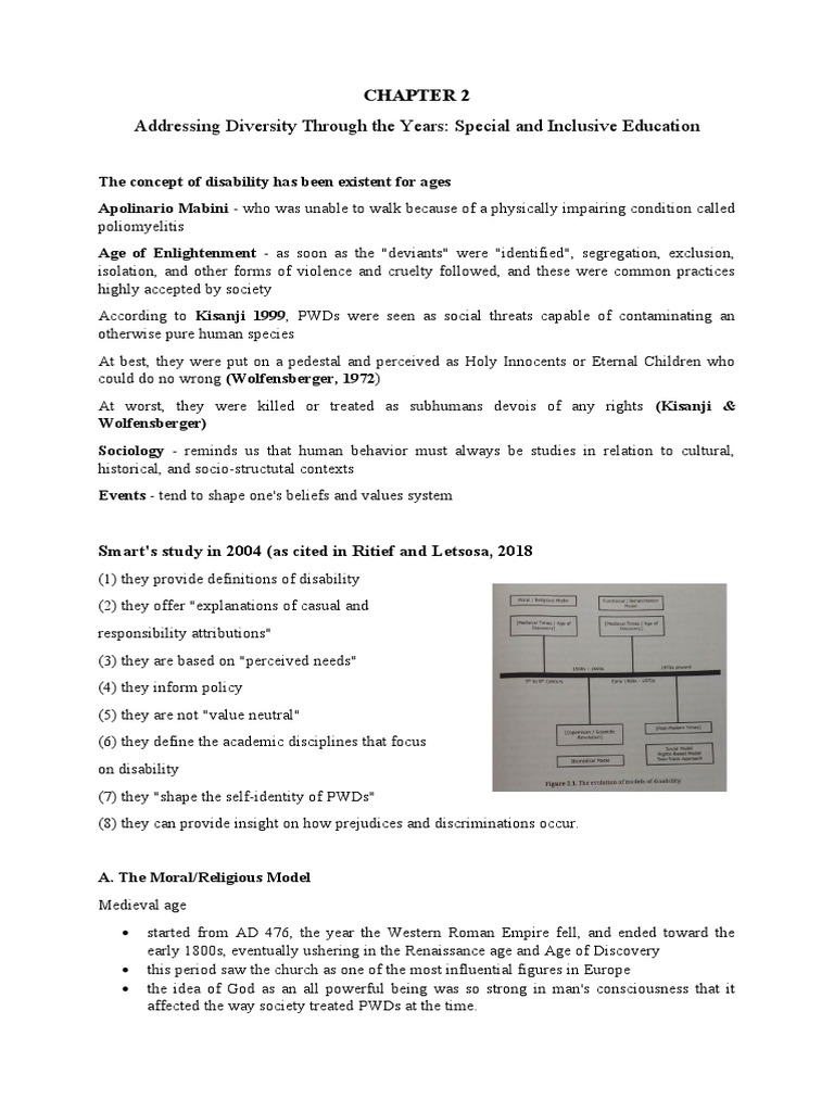 CHAPTER 2 Addressing Diversity Through The Years | PDF