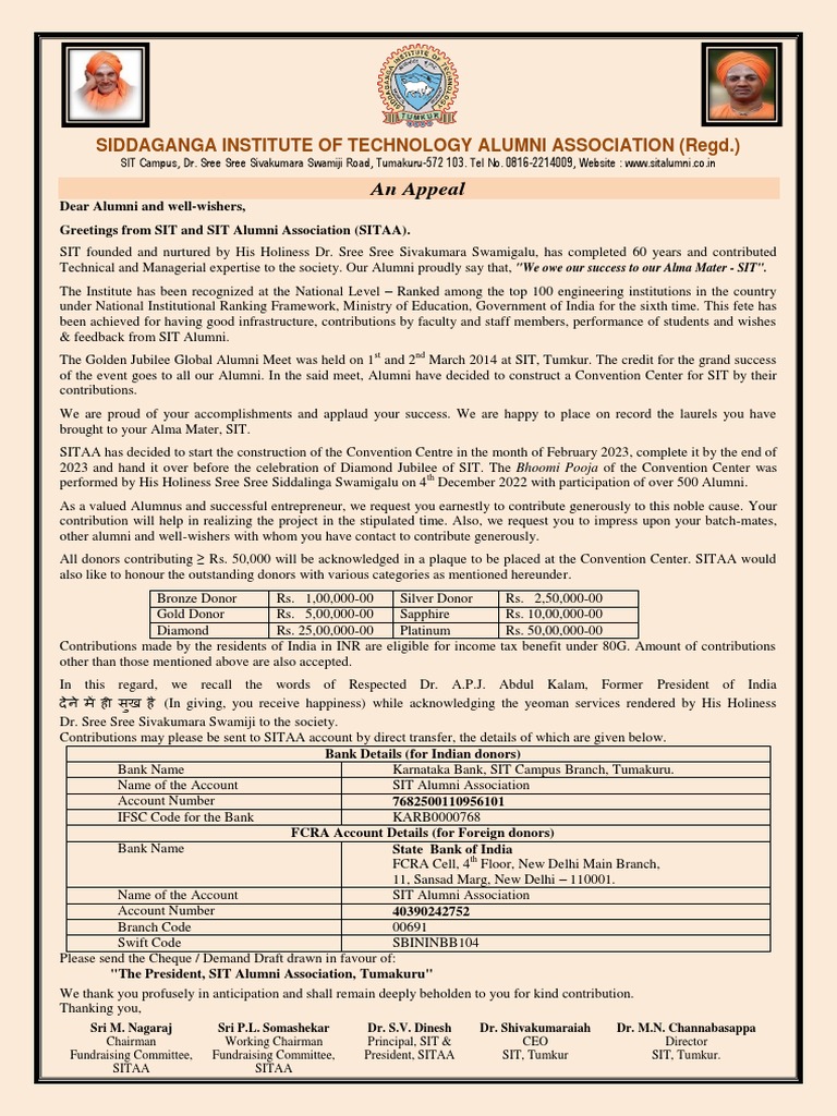 An Appeal SITAA | PDF