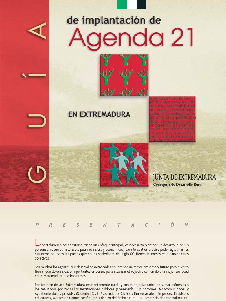 Agenda 21 | PDF | Desarrollo sostenible | Sustentabilidad