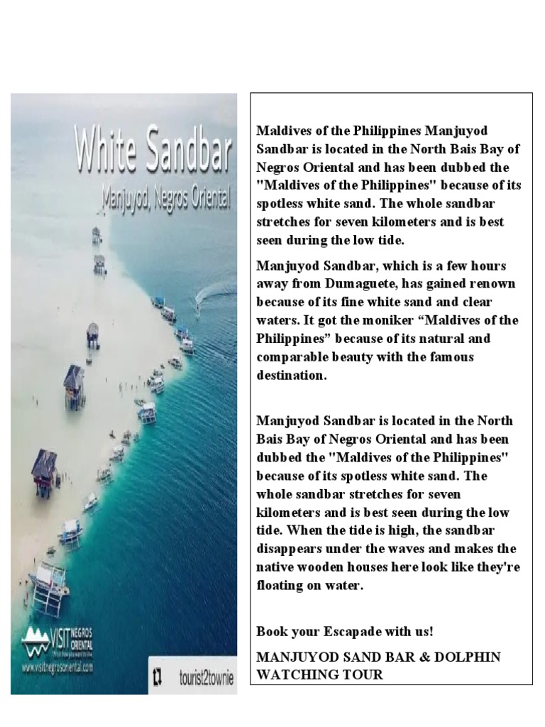 Manjuyod Sandbar | PDF