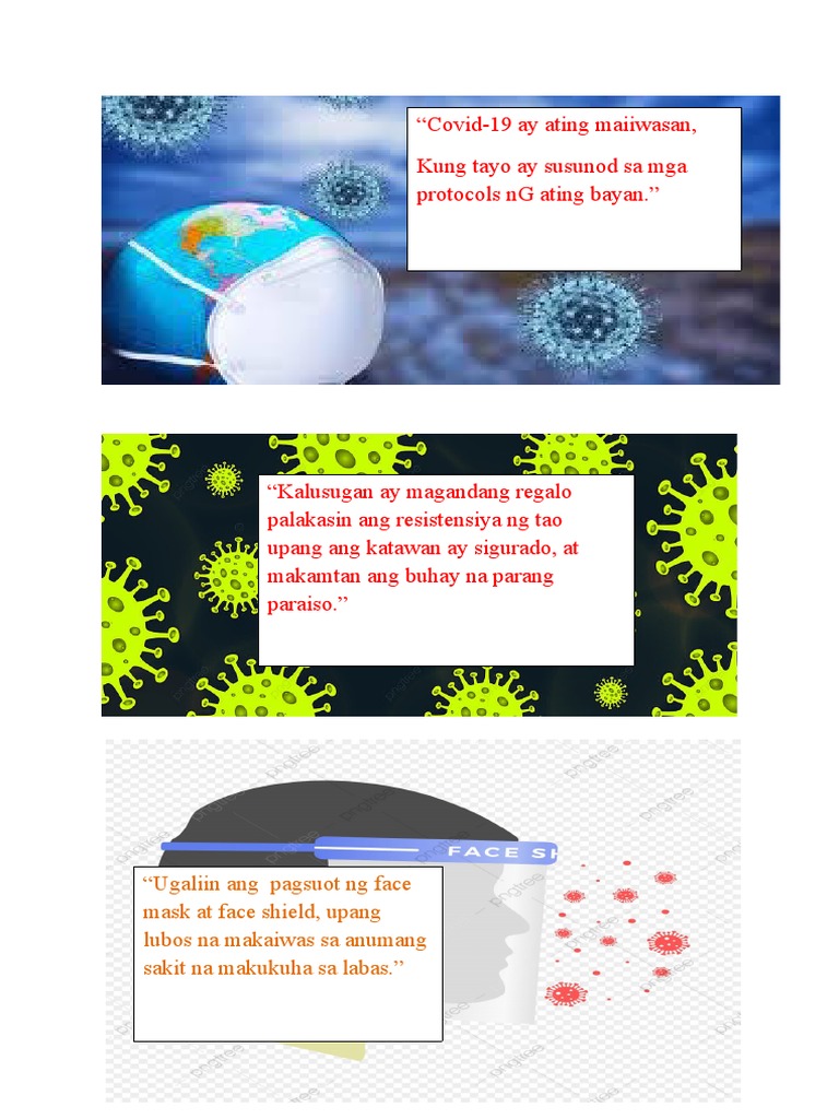 Covid-19 Slogans | PDF