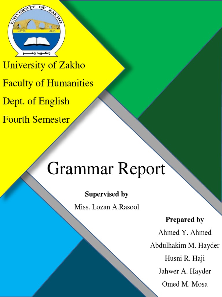 Grammar Report by GC | PDF