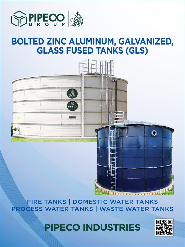 Catalogue - Bolted Zinc Aluminum, Galvanized and GLS Tank | PDF | Water ...