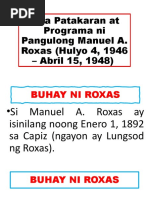 Mga Patakaran at Programa Ni Pangulong Ferdinand E. Marcos: (Disyembre ...