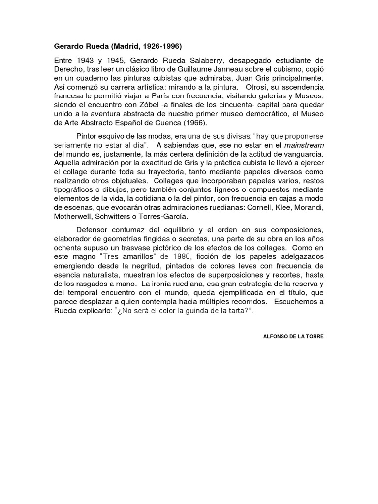 Gerardo Rueda-Enaire-Expoactual 2021 | PDF | Clásicos