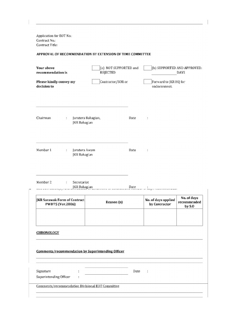 Eot Forms | PDF