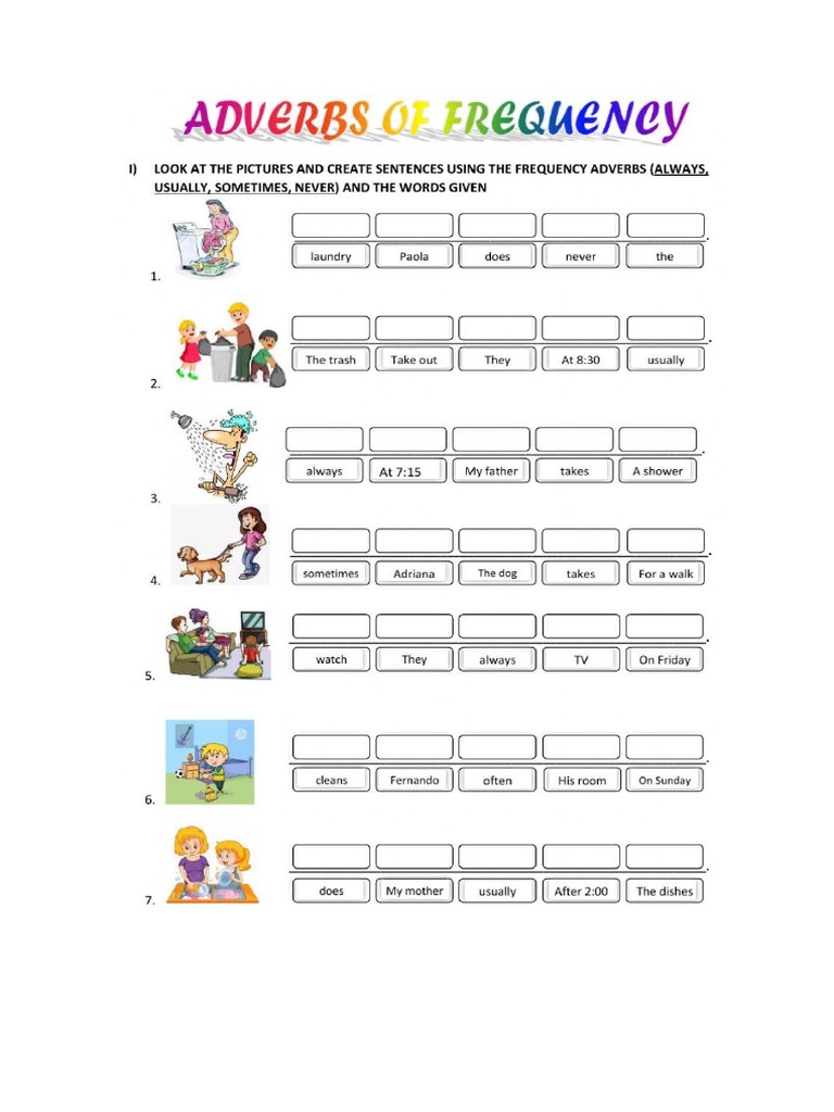 Adverbs of Frequency | PDF