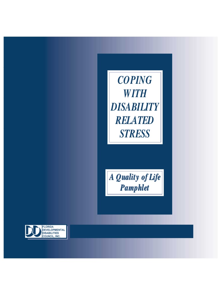 Coping with Disability-Related Stress | PDF | Self-Improvement