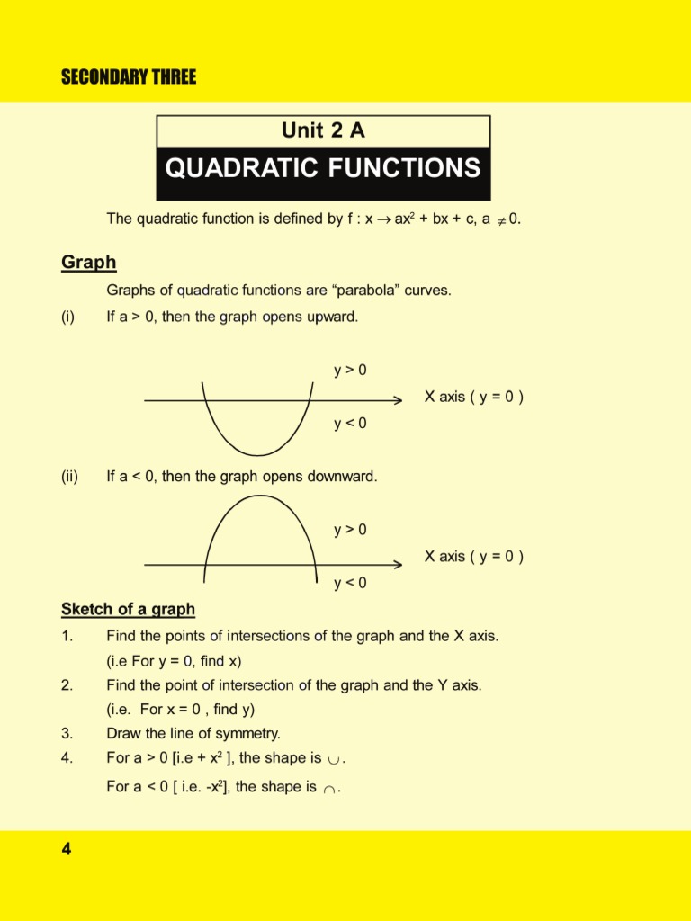 S3 Maths Unit 2 | PDF