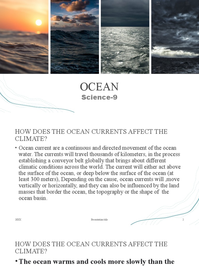 Ocean: Science-9 | PDF | Oceans | Tropics