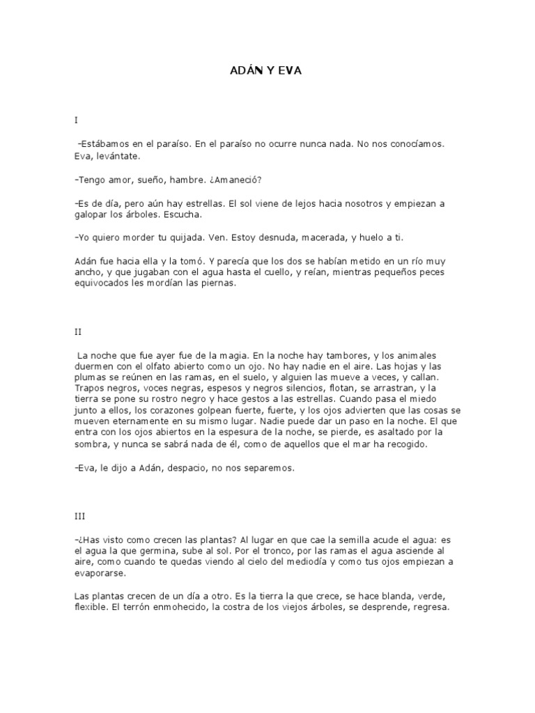 Adán y Eva | PDF | Adán y Eva | Mar