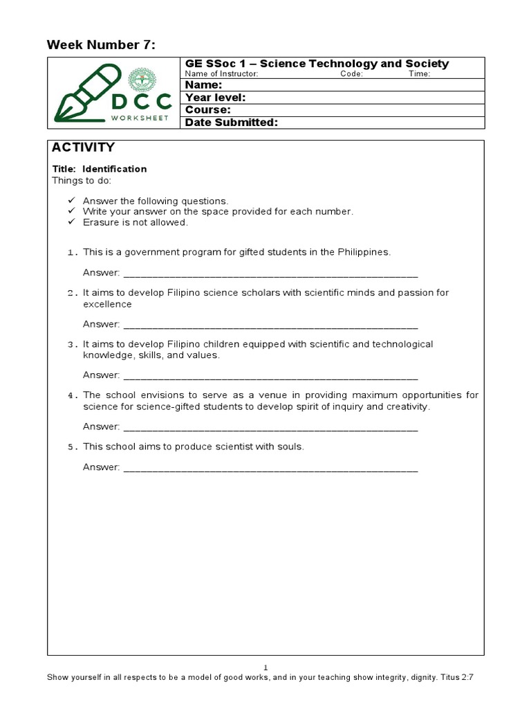 Document Analysis: Identifying Key Details about a Science Education ...