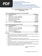 Tarif UKT dan IPI Unpad 2025/2026 | PDF