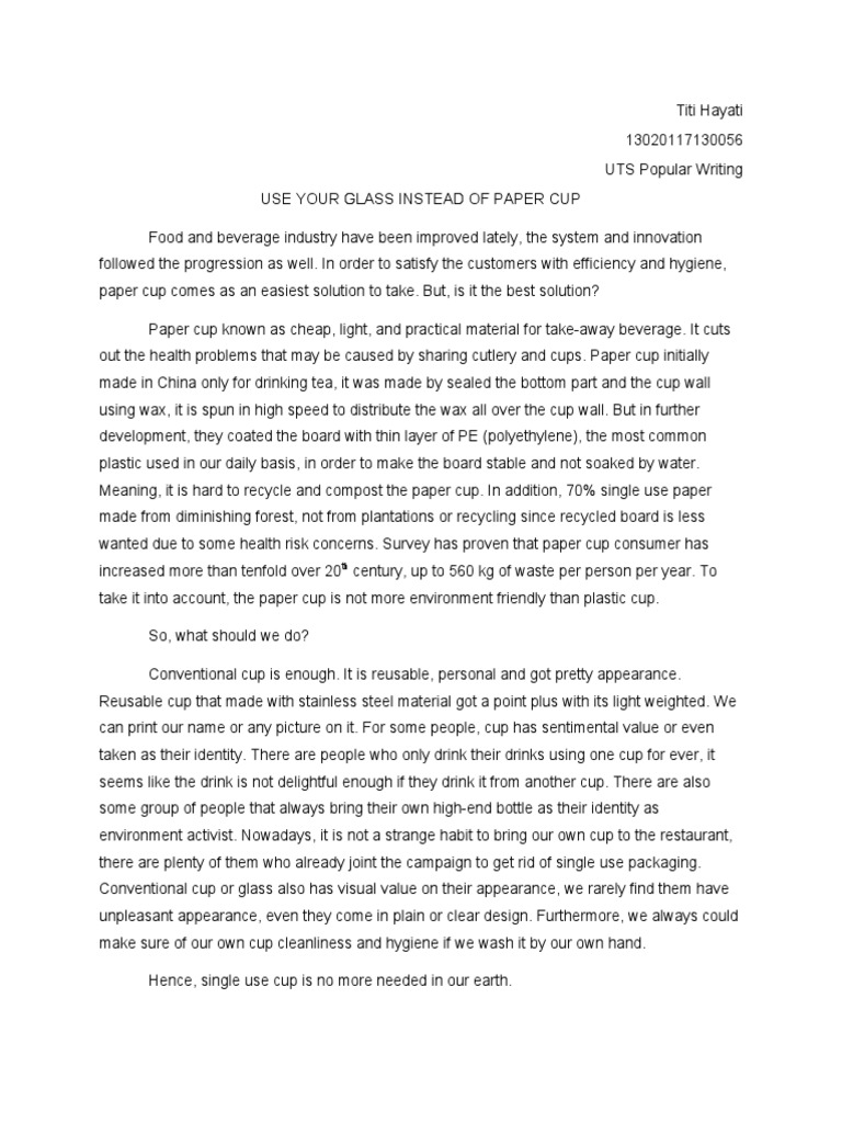 Titi Hayati-13020117130056-Midterm Pop Writing | Download Free PDF ...